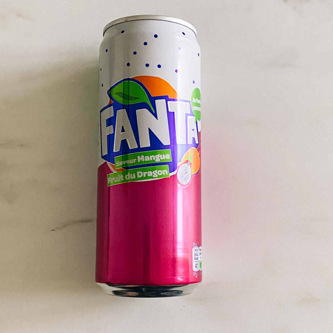 Fanta Mangue Fruit du Dragon Slim 33cl – L'As de Coeur